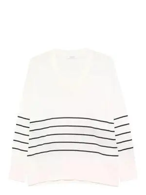 Max Mara Levante Striped Sweater - Neutrals
