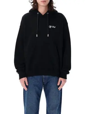 Off-White Script Skate Hoodie - Black