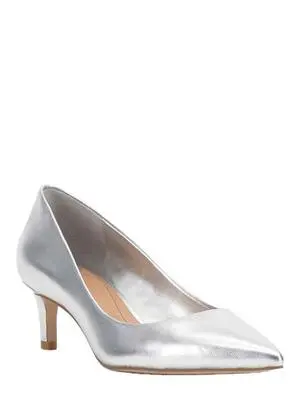 Vince Camuto Vince Camuto Kehlia Pointed Toe Pumps Lux Silver