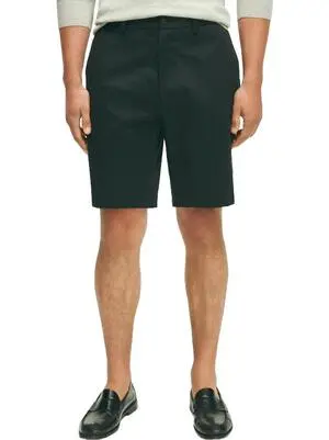 Brooks Brothers Advantage Wrinkle Resistant Stretch Chino Shorts - Black