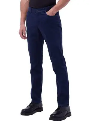 Bugatchi Preston Straight Leg Five Pocket Pants - Navy