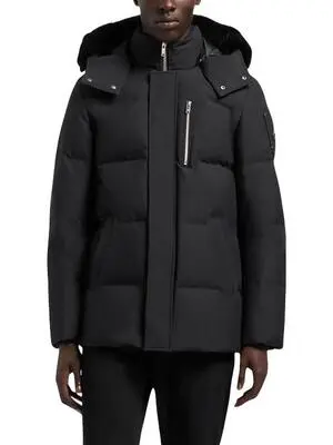 Moose Knuckles Moose Knuckles Cloud 3Q Puffer Jacket Black W/ Black Sh