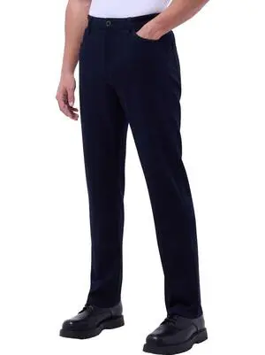 Bugatchi Soft Touch Five-pocket Pants - Navy