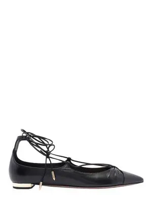 AQUAZZURA Ballerina Flat - Black