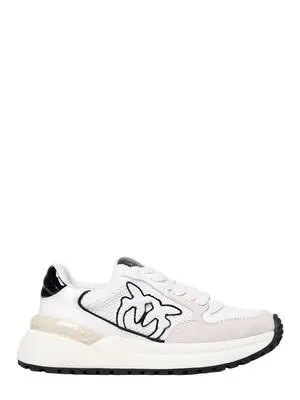 Pinko PINKO Lace-Up Sneakers White 1