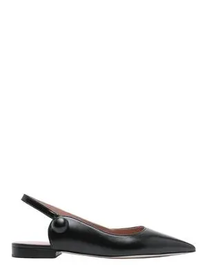 MALONE SOULIERS Ballerina Flats - Black