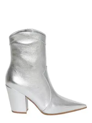 GIANVITO ROSSI 85mm West Boots - Silver
