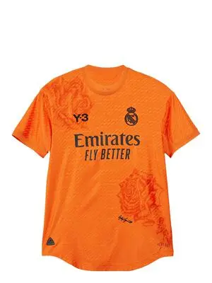 Y3 X Real Madrid 4th Authentic Jersey - Orange