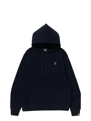 A BATHING APE BAPE Ape Head One Point Relaxed Fit Pullover Hoodie Blue