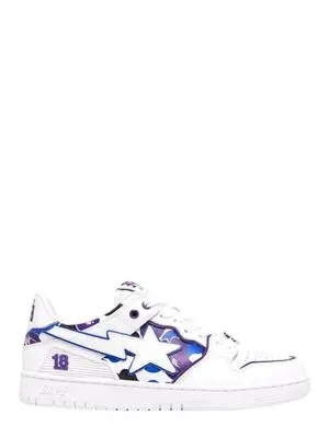 A BATHING APE Sk8 Sta 'hong Kong 18th Anniversary - White