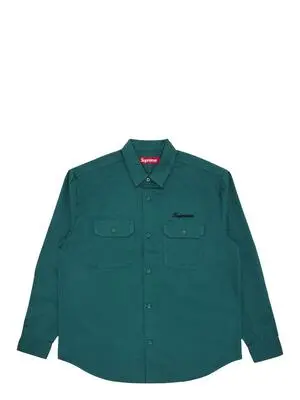 Supreme Our Lady Work Shirt 'work - Green