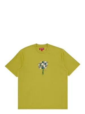 Supreme Bouquet Short-sleeve Top 'lime - Green
