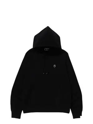 A BATHING APE Ape Head One Point Pullover Hoodie - Black