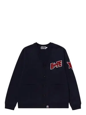 A BATHING APE Sta Sweat Cardigan - Blue