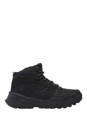 Timberland Motion Scramble Lace Up Mid Waterproof Boots - Black