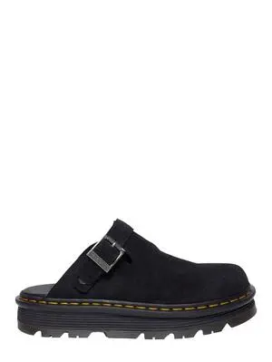 Dr. Martens Zebzag Slingback Platform Mules - Black