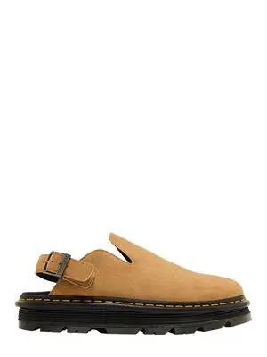 Dr. Martens Zebzag Suede Slingback Mule - Tan