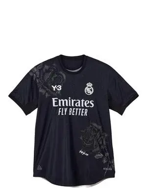 Y3 X Real Madrid 4th Authentic Jersey - Black