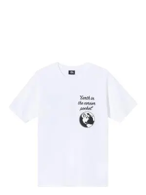 StÜssy Corner Pocket Tee - White