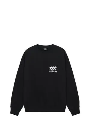 StÜssy Surfwalk Crew - Black