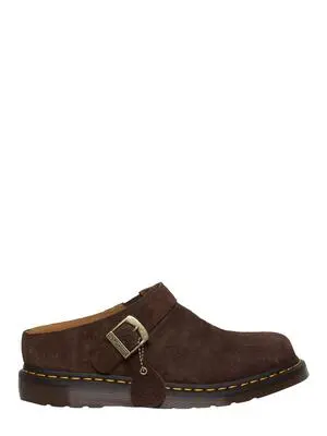 Dr. Martens Isham Suede Mule - Brown