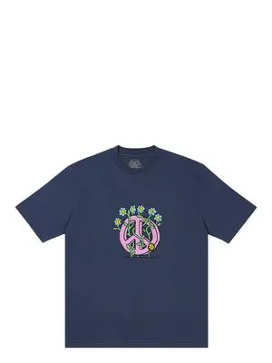 PALACE Grower T-shirt 'navy - Blue