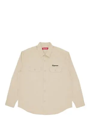Supreme Our Lady Work Shirt 'khaki - Tan
