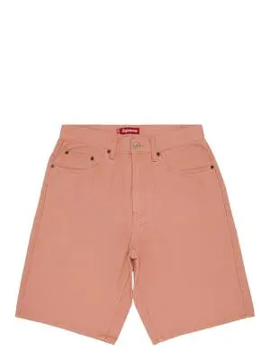 Supreme Baggy Denim Short - Orange