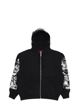 Supreme Aoi Zip Up Hooded Sweatshirt - Black