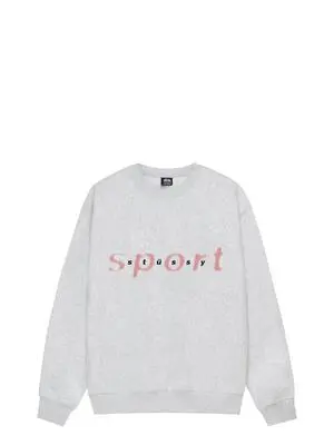 StÜssy Dot Sport Crewneck - Grey