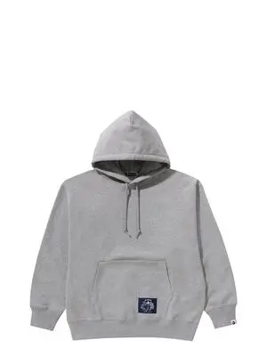 A BATHING APE Japan Culture Tiger And Dragon Pullover Hoodie - Grey