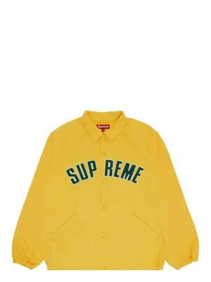Supreme Arc Denim Coaches Jacket - Yellow