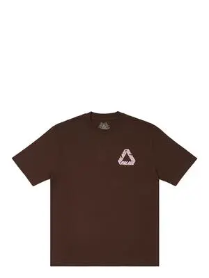 PALACE P-3 Outline T-shirt 'nice Brown' Brown