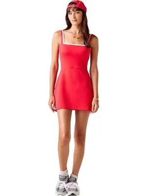 GOLDIE BYRD Cami Tennis Dress - Red