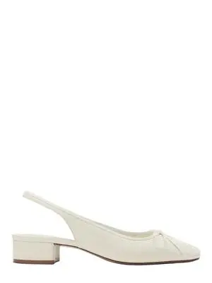 Everlane Ballet Slingback Heel Canvas