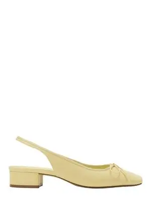 Everlane Ballet Slingback Heel Straw