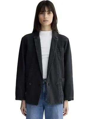 Everlane Everlane Denim Chore Blazer Black