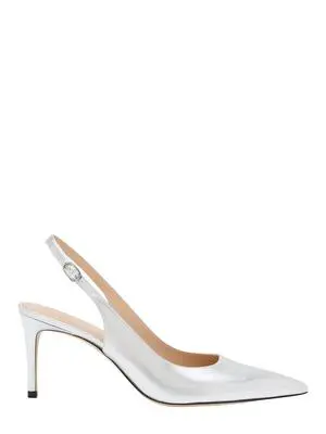 STUART WEITZMAN Stuart Weitzman Metallic Slingback Pumps