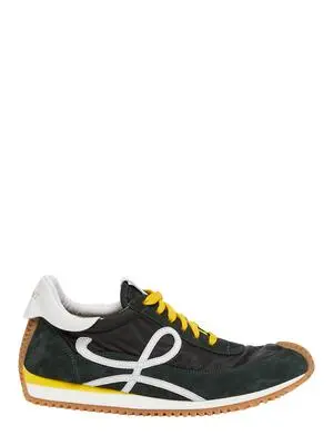 Loewe Loewe Flow Runner 2.0 Low-Top Sneakers Blk/wht/yel/grn