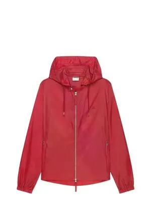 COURREGES Hooded Windbreaker - Red