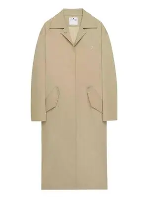 COURREGES Cocoon Coat - Neutrals