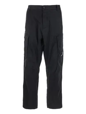 C.P. COMPANY Cotton Pants With Lens Motif
