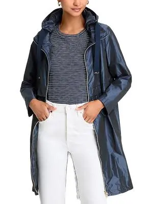 Herno Techno Taffeta Parka - Navy