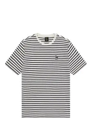 OVO Nautical Stripe T-shirt - Navy Blue