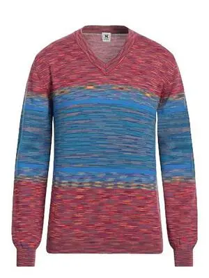 Missoni Striped Wool Sweater Red