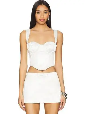 Majorelle Aria Bustier Top - Ivory