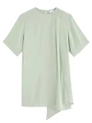 Day Birger Et Mikkelsen Alaia Scarf-effect Mini Dress - Light Green