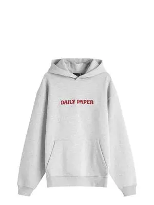 DAILY PAPER Chain Stitch Oversized Hoodie - Grey