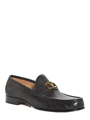 Valentino Garavani Vlogo Loafers - Black