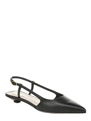 Franco Sarto SARTO By Franco Sarto Pheby Pointed Toe Slingback Flats Black